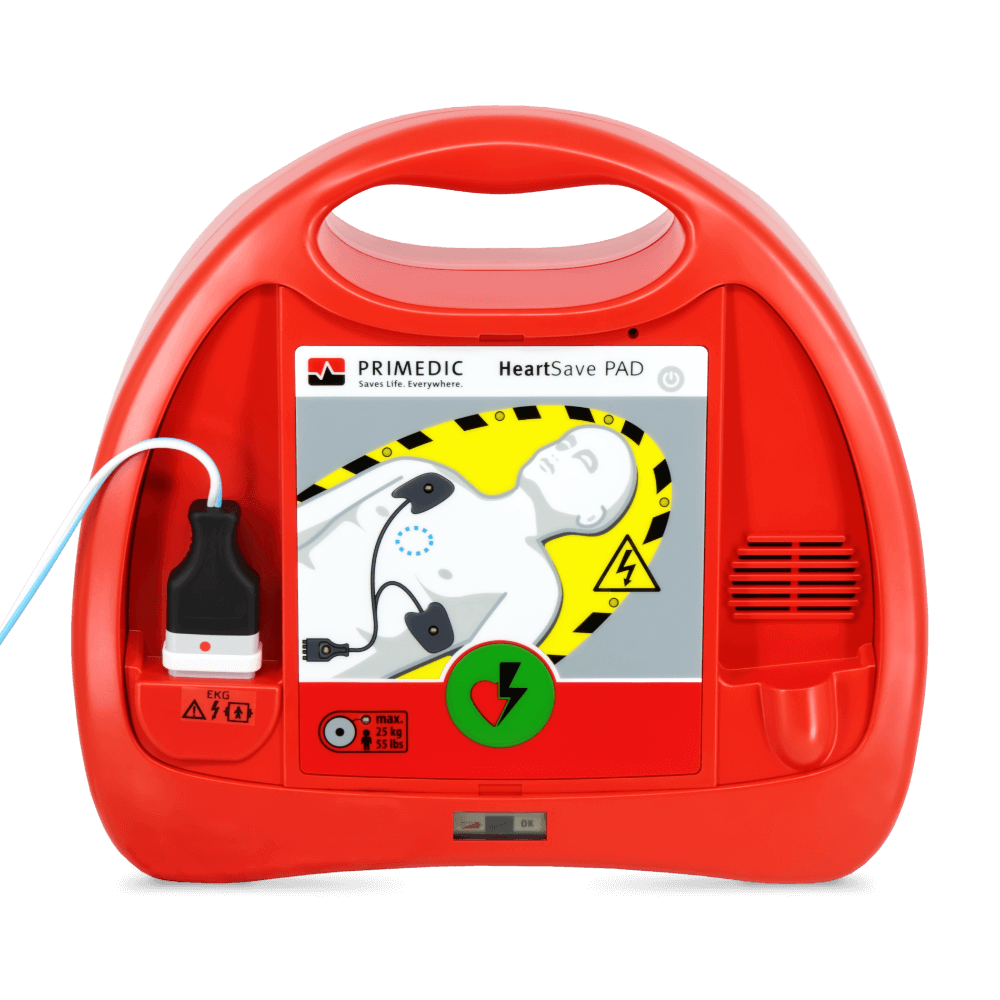 Primedic HeartSave PAD Defibrillator halbautomatisch | medplus