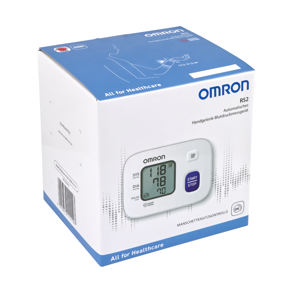 Omron RS2 Handgelenk-Blutdruckmessgerät | Online kaufen
