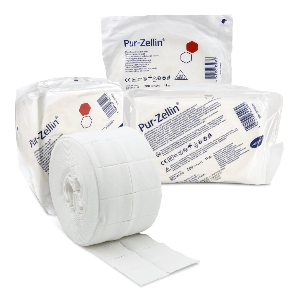 Pur-Zellin Zellstofftupfer günstig kaufen | steril / unsteril | medpl