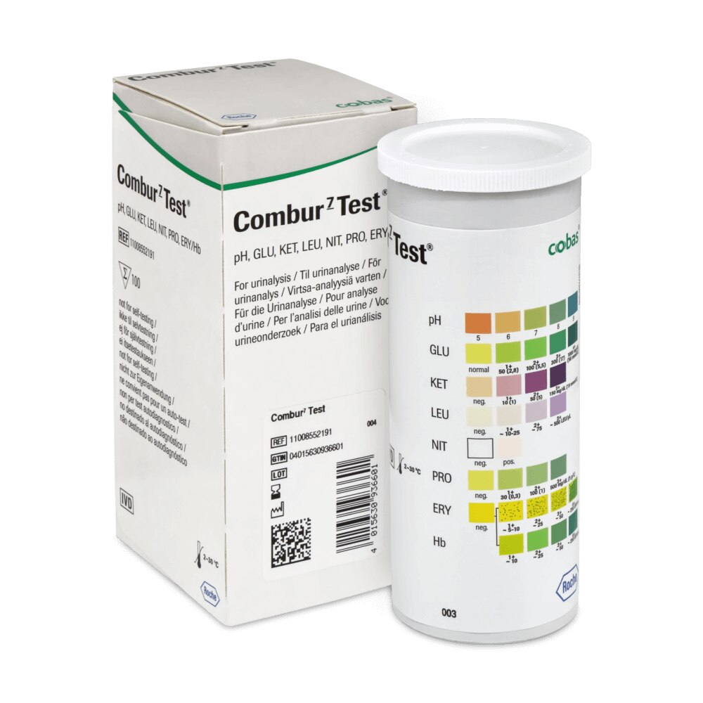 Combur 7 Test mit 100 Urinteststreifen günstig kaufen