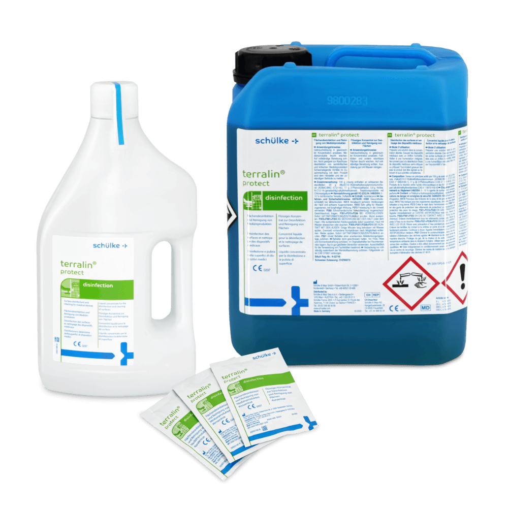 Schülke terralin protect zur Flächendesinfektion | medplus
