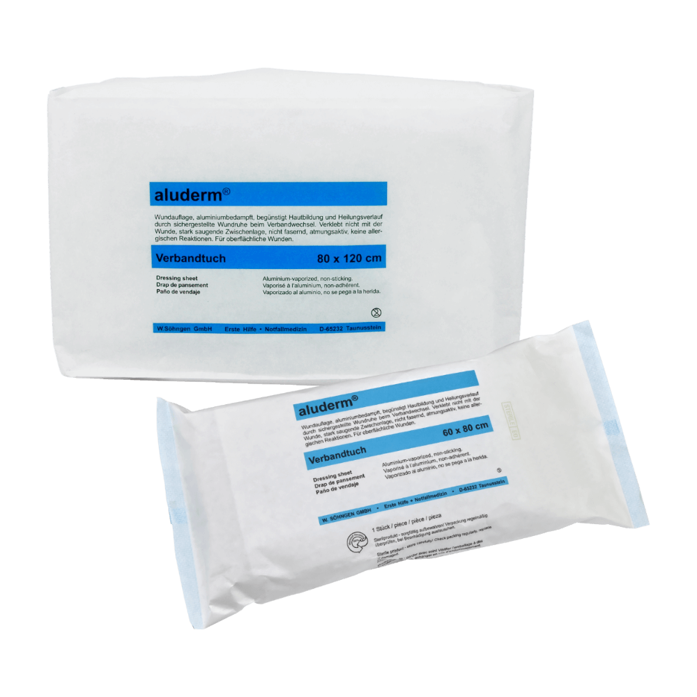 Aluderm Verbandtuch bestellen | versch. Größen | medplus