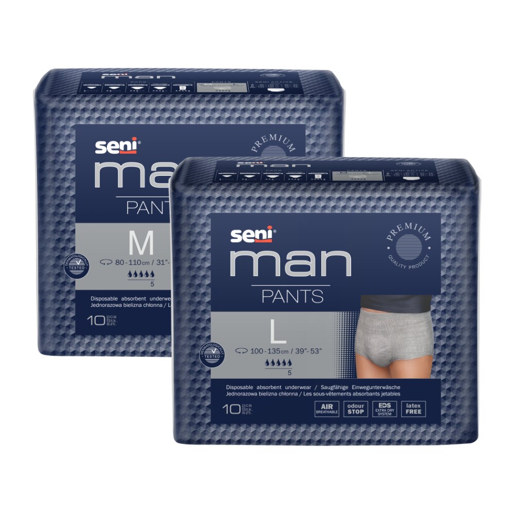 Seni Man Pants günstig & diskret kaufen | 2 Größen (M / L)