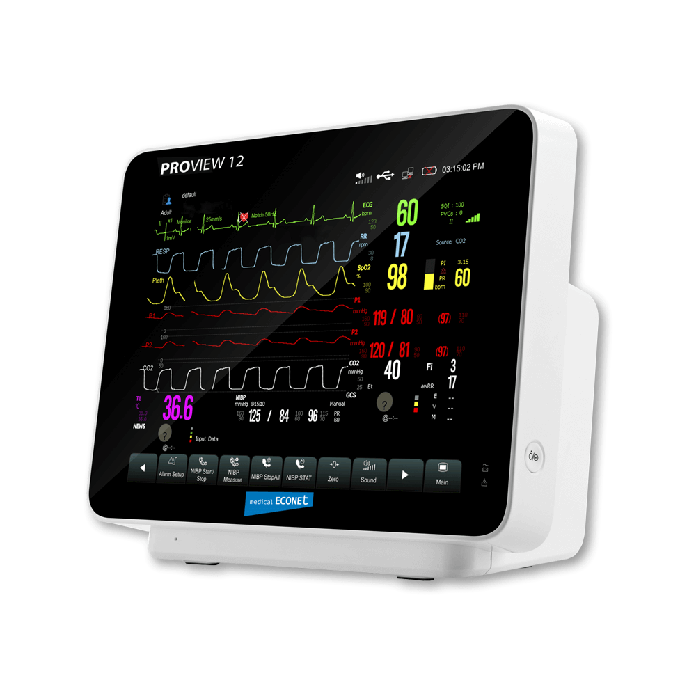 medical Econet PROview 12 Patientenmonitor (tragbar)