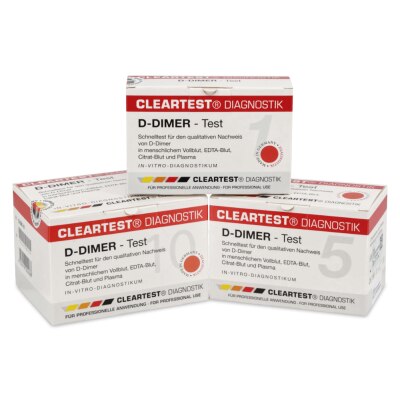 Cleartest D Dimer Test | 1, 5 oder 10 Stück