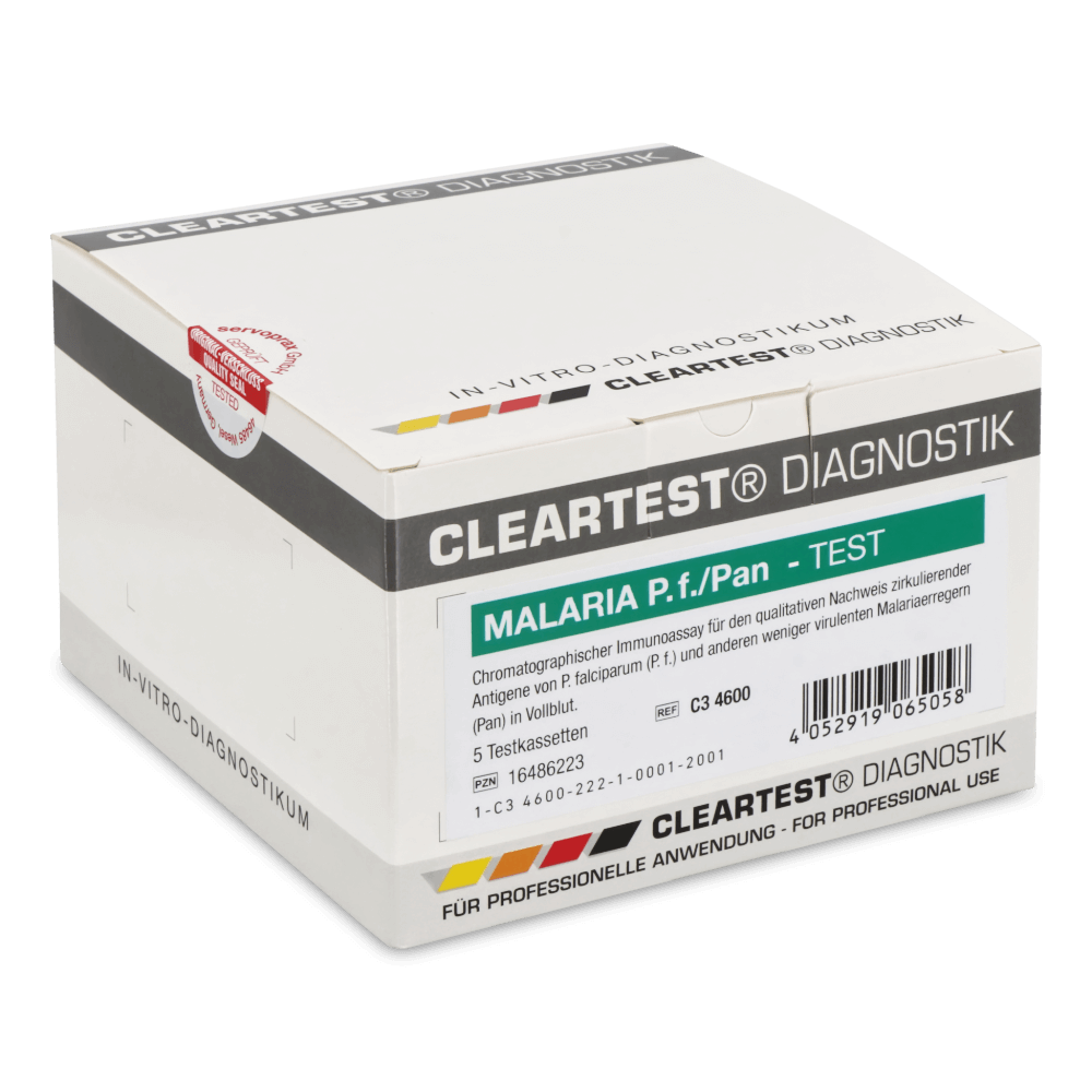 Cleartest Malaria P.f. / Pan | 5 Stück