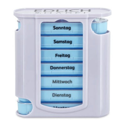 Wochendispenser für Tabletten | 7 Tage, 4 Tageszeiten