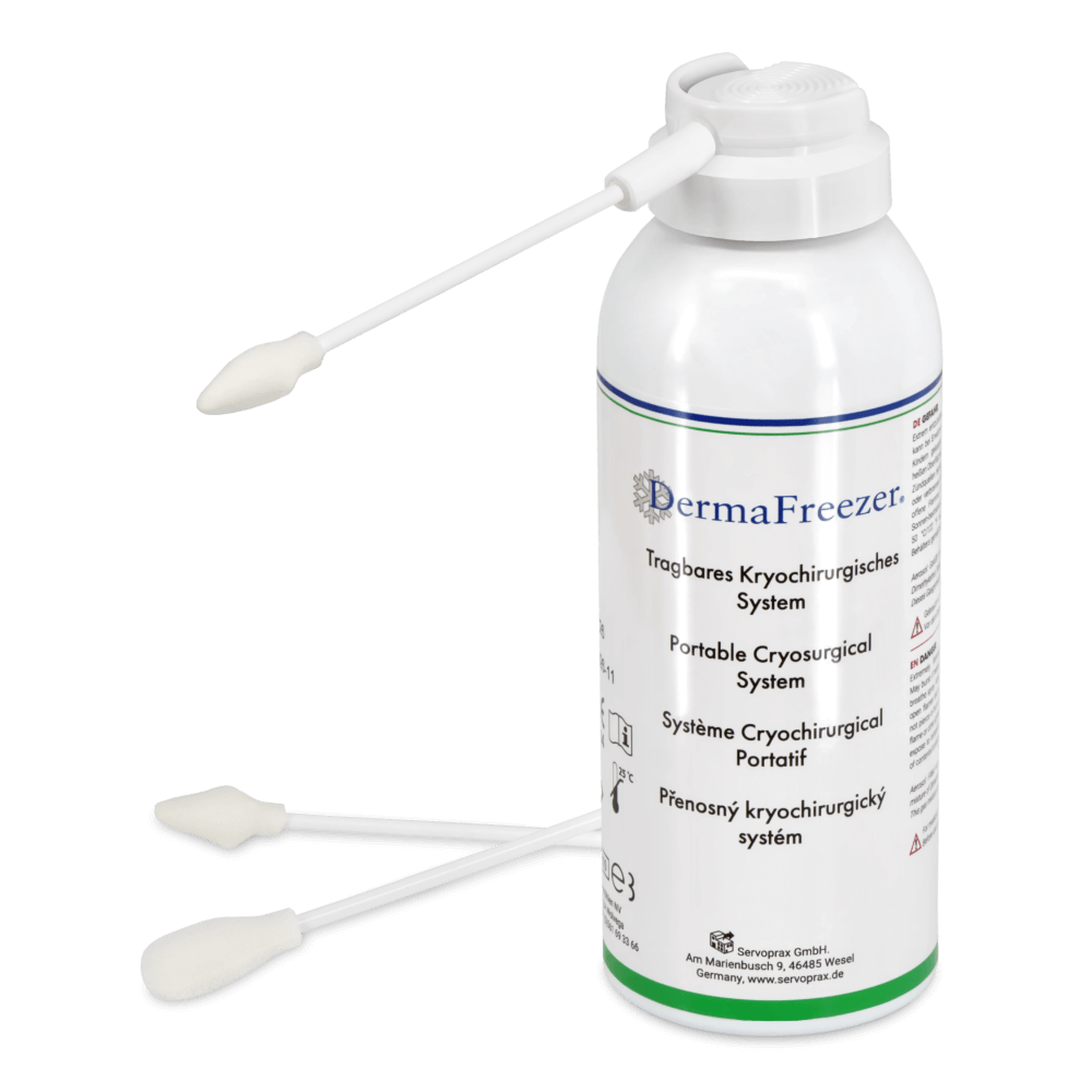 Dermafreezer Set | gutartige Hautläsionen behandeln