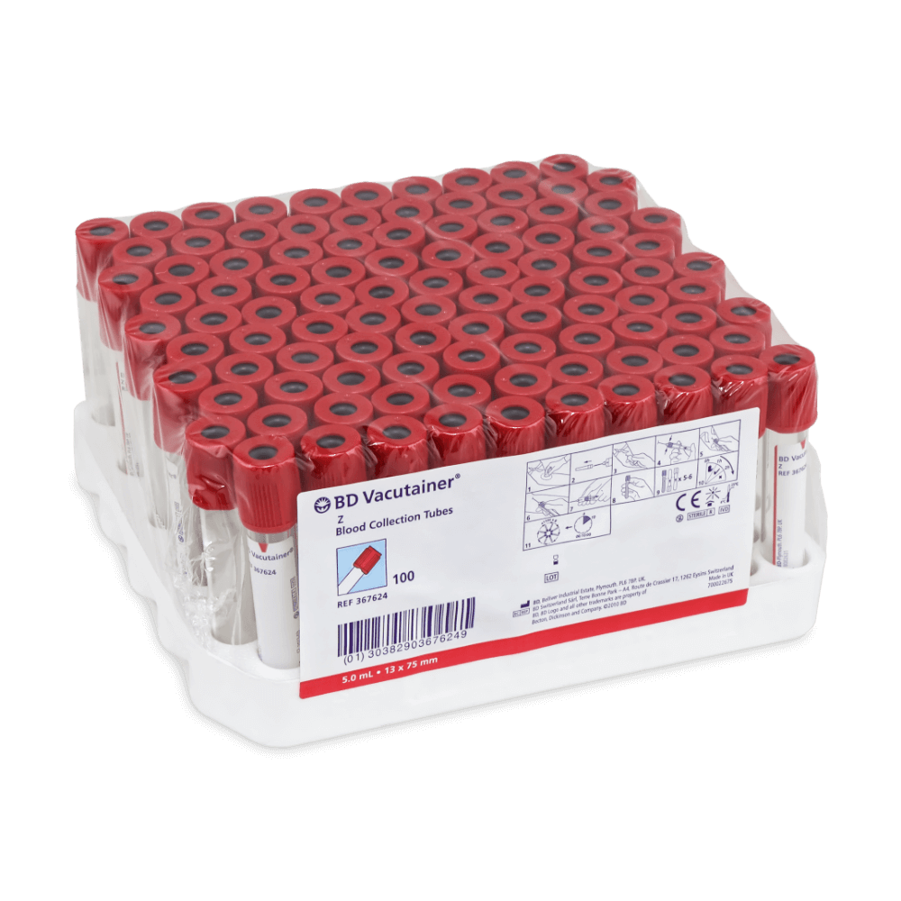 BD Vacutainer Serumröhrchen aus Glas, 5 ml | medplus
