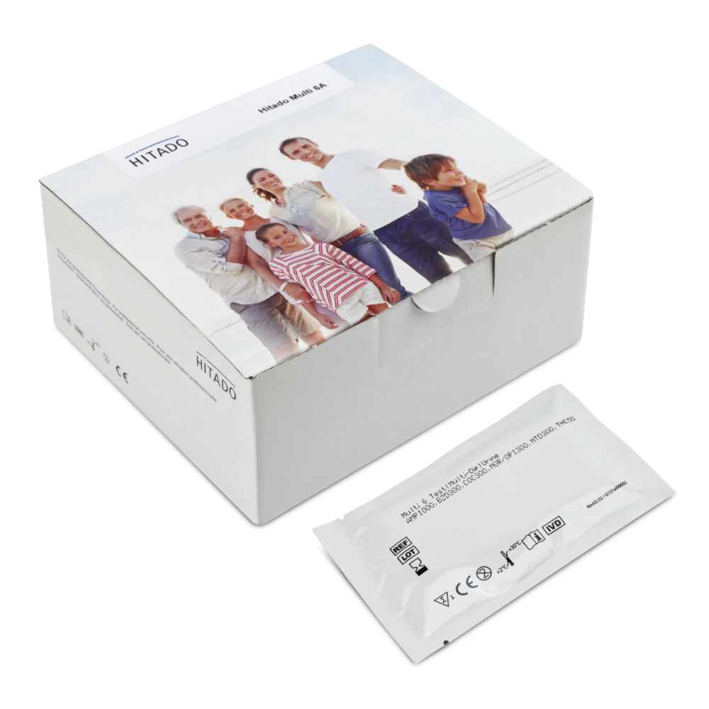 Hitado Multi 6A Drogentestkassette online kaufen | medplus