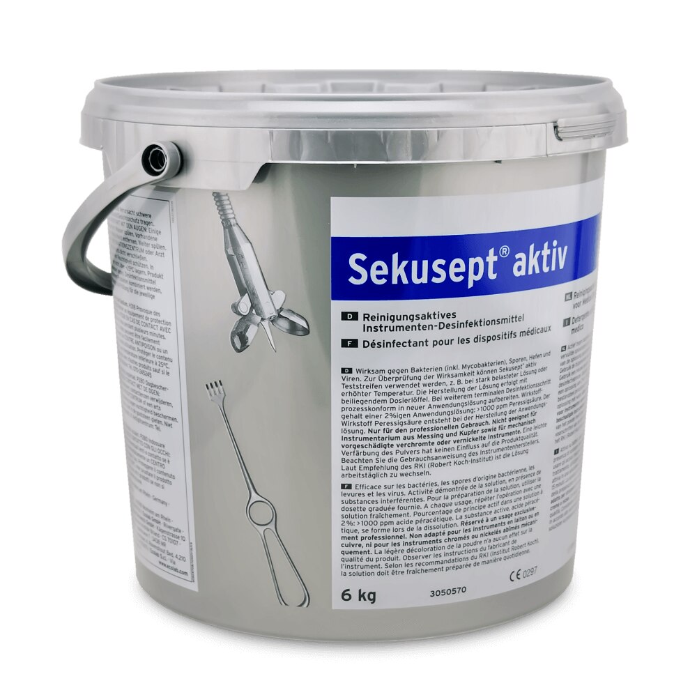 Sekusept aktiv Instrumentendesinfektion 6 kg kaufen | medplus